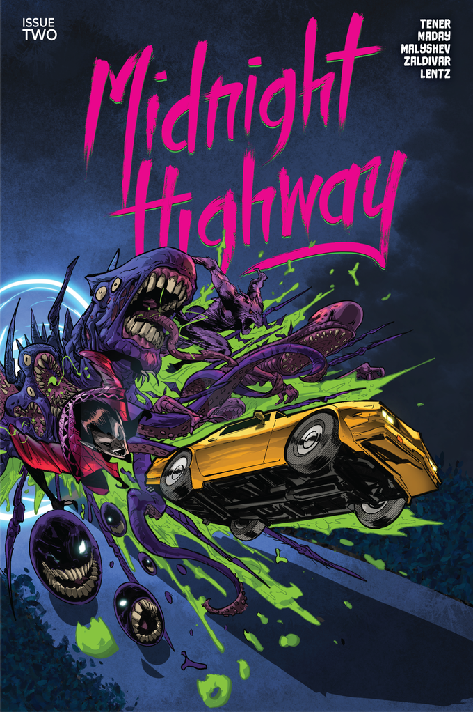 Horror Comic MIDNIGHT HIGHWAY #2 launches with Tiers Paying Homage to ...
