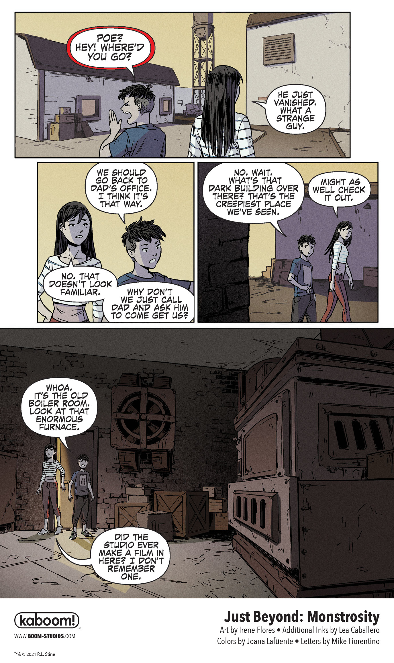 FIRST LOOK: R.L. Stine’s JUST BEYOND: MONSTROSITY – The Indie Comix ...