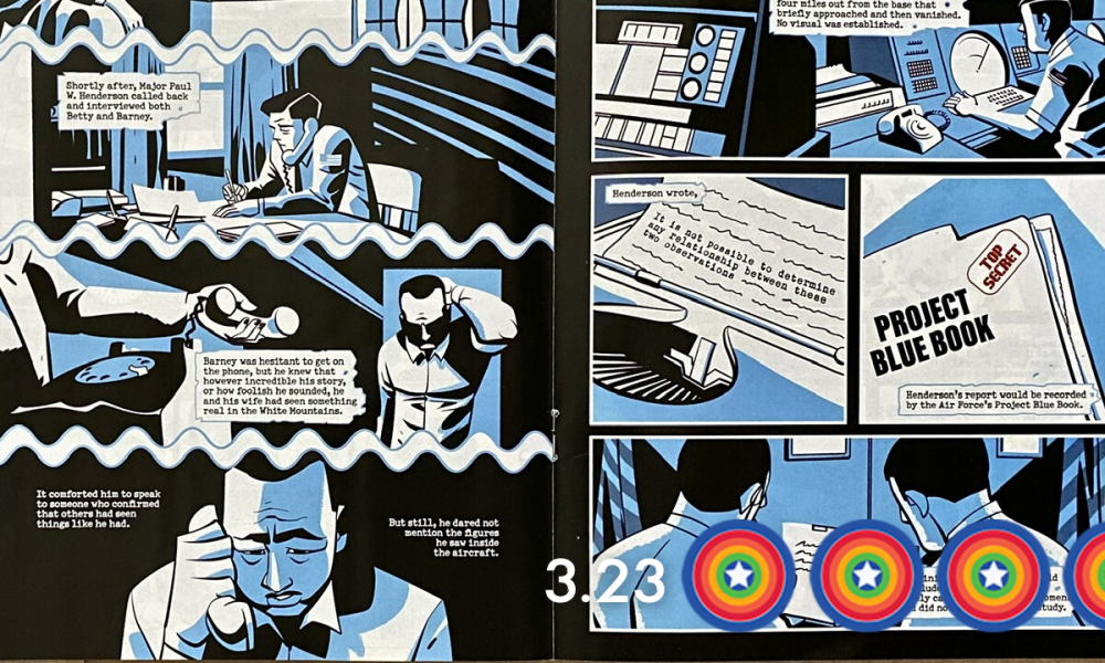 REVIEW: Blue Book #2 – The Indie Comix Dispatch