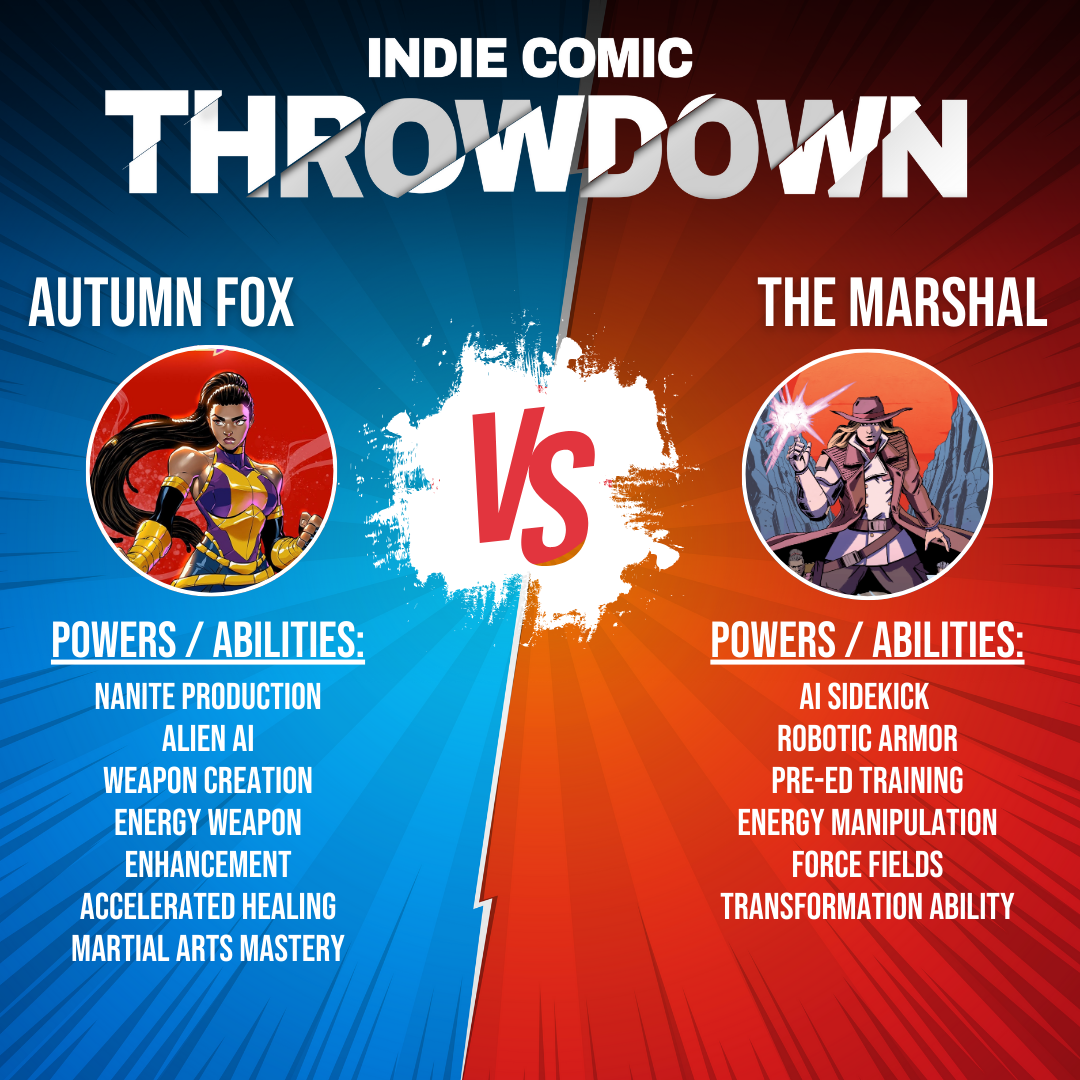 Indie Comic Throwdown - Autumn Fox VS. The Marshal - The Indie Comix ...